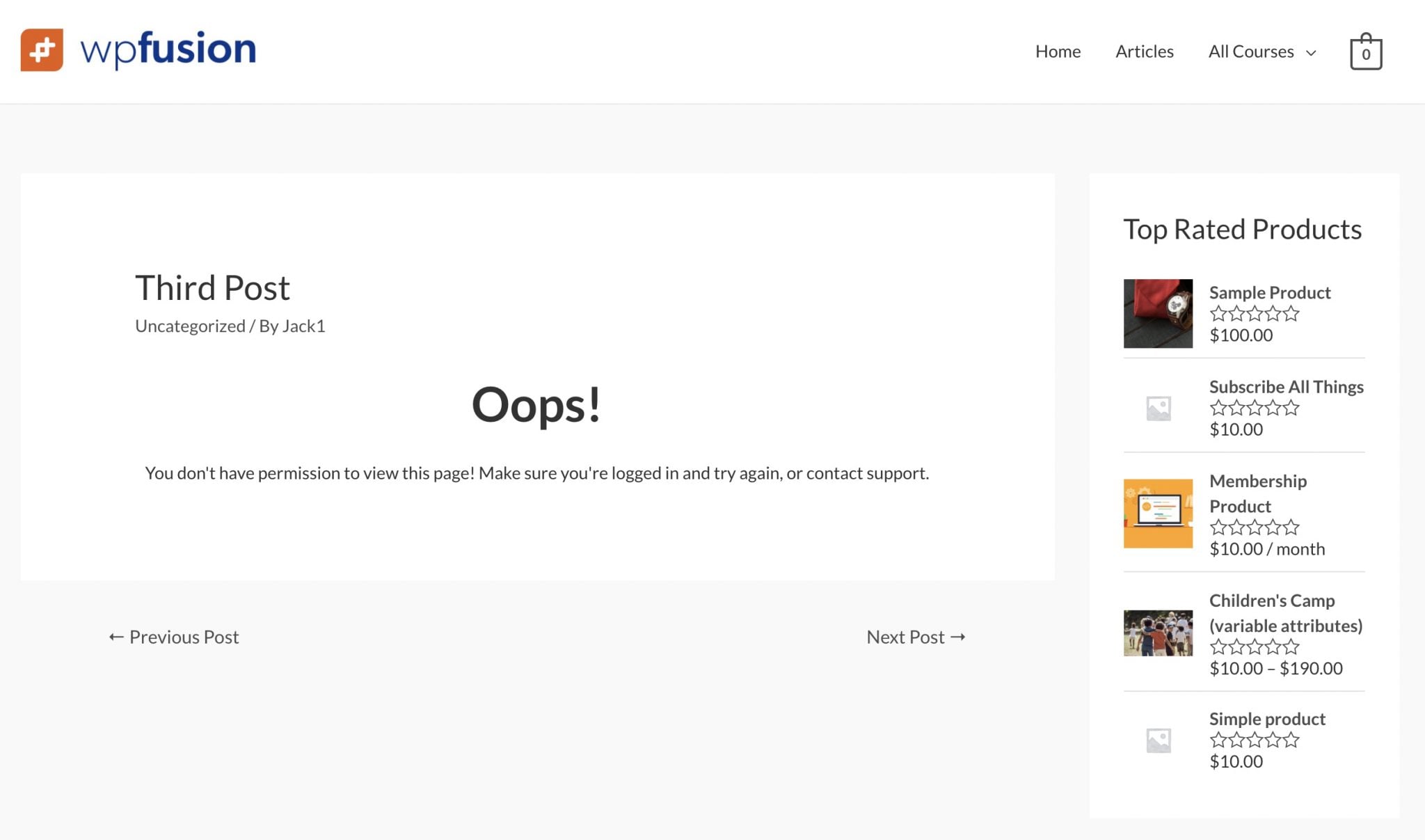 Restricting Access to Content | WP Fusion