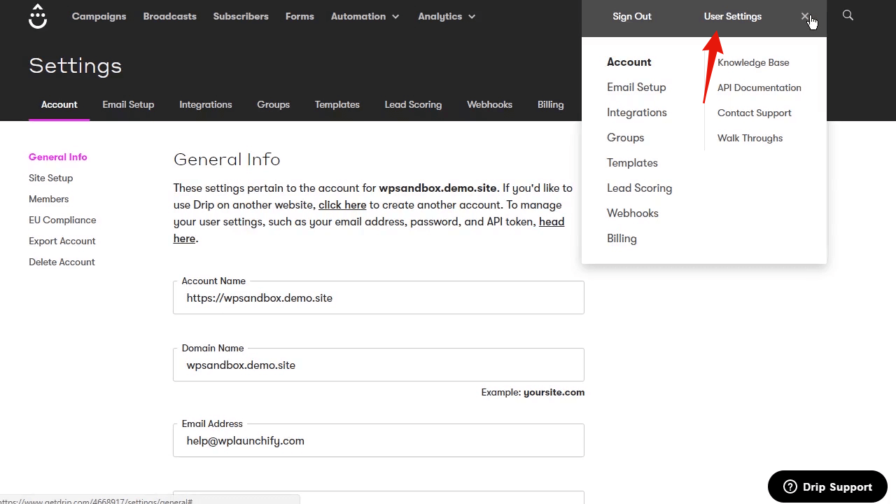 How To Connect Drip To WordPress